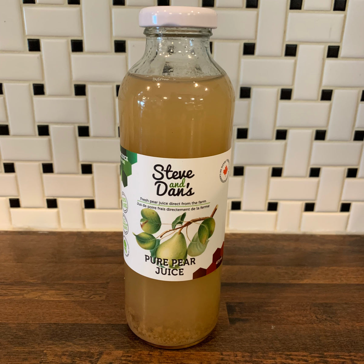 Pure Pear Juice (473ml Bottle) – Good Stock Foods